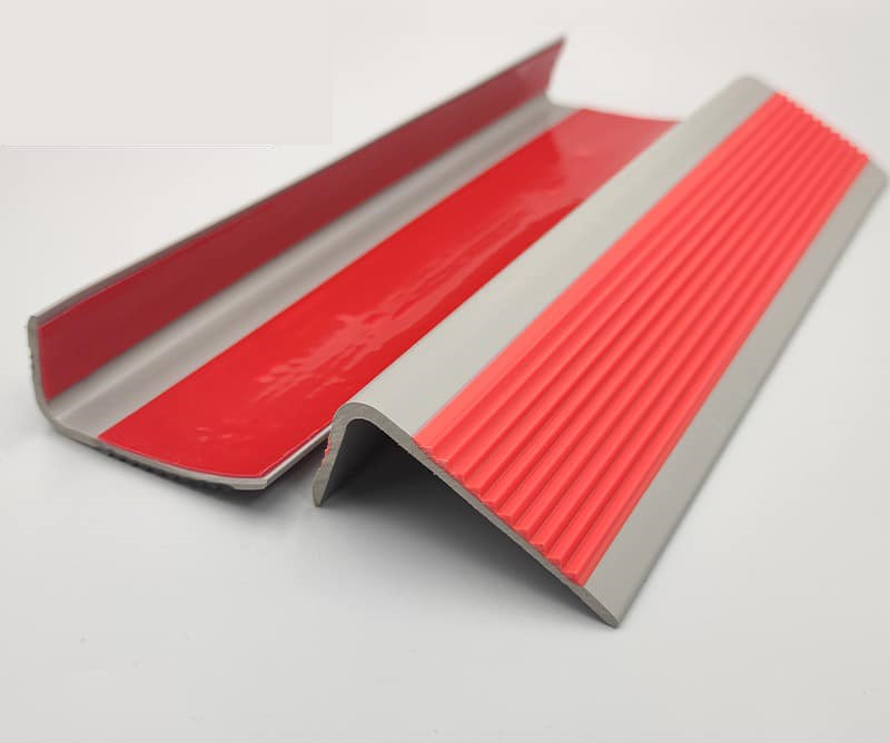 1M Non-Slip Anti Stair Edge Protector PVC Rubber Stair Treads Self ...