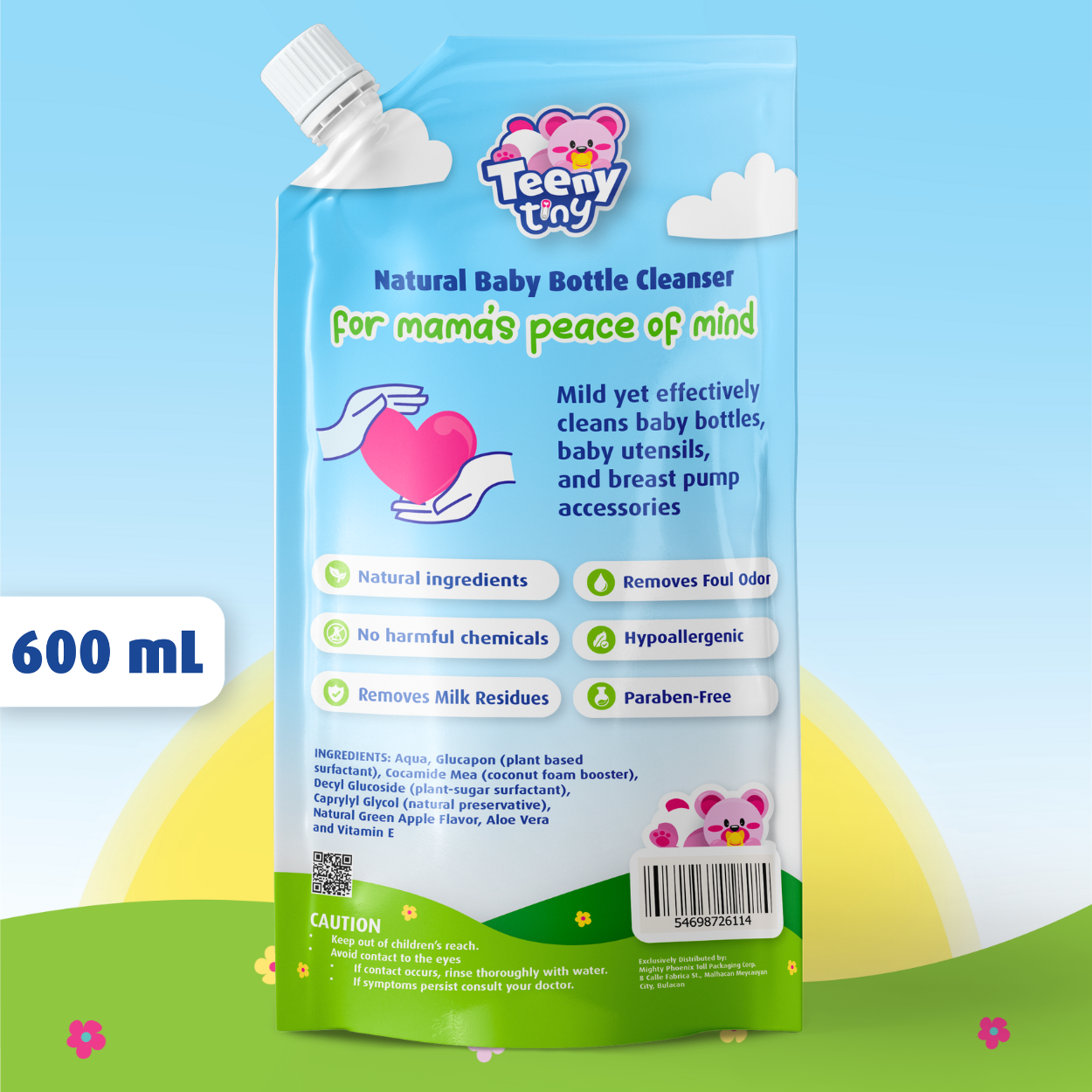 Teeny Tiny Baby Bottle Cleanser - BBC 600mL | Shopee Philippines