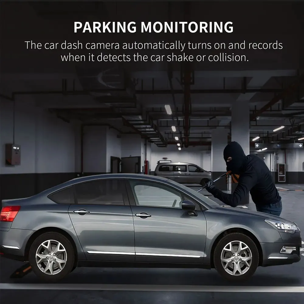 Hikvision D1/D1 Pro Dash Cam 1080P 1K HDR 24H Parking Monitoring F2.0 ...