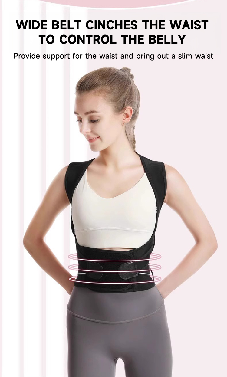 Evora Back Posture Corrector For Men And Women Brace Support Belt Humpback Spinal Correction ...