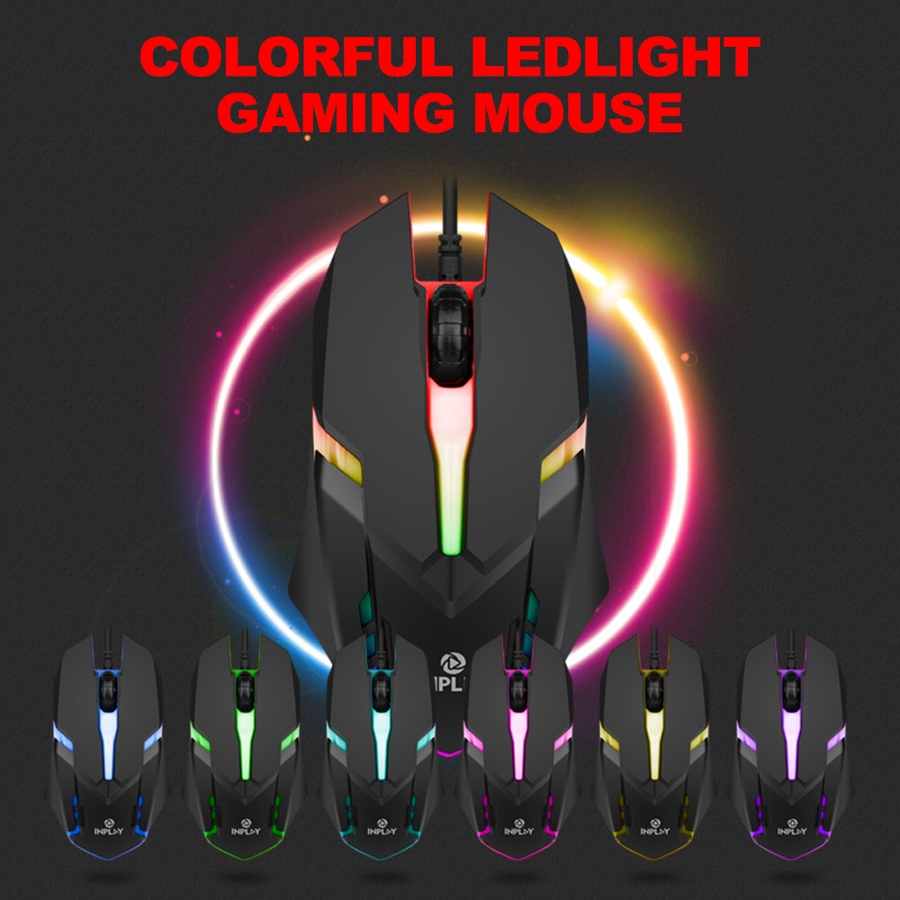 INPLAY STX240 4in1 COMBO - GAMING KEYBOARD, MOUSE, HEADSET & MOUSEPAD ...