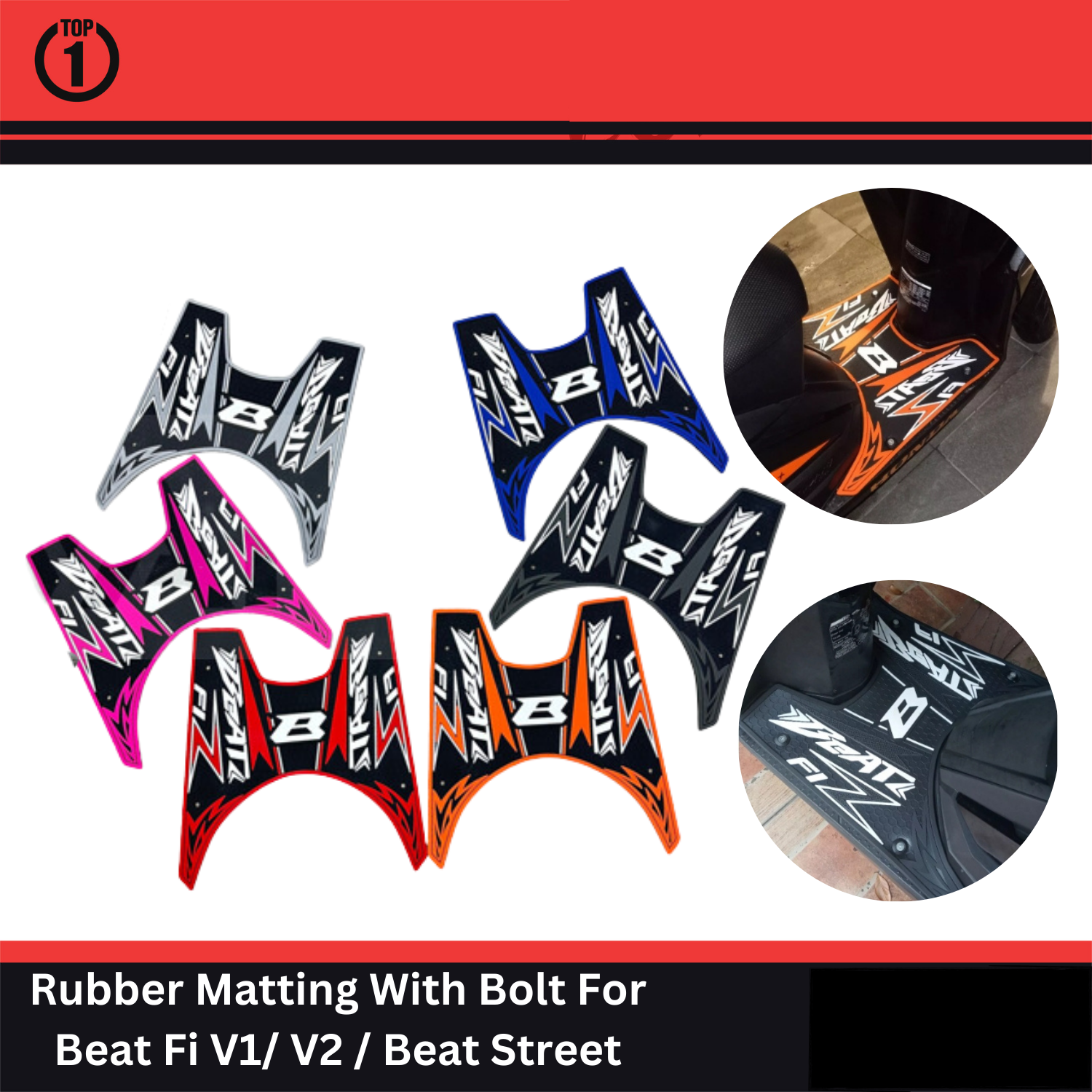 Top1 PH Honda Beat/Beat Fi V1 V2/Beat Street Motocycle New Design For ...
