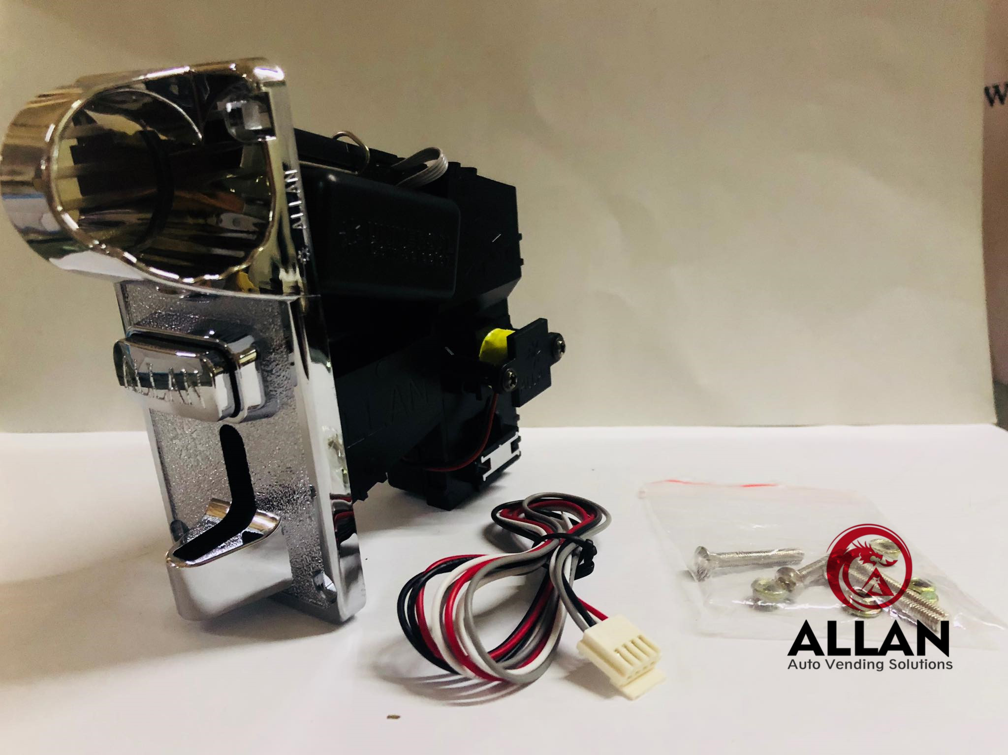 Allan Universal Coinslot /Coin slot New (1239&1239A) Anti coin hooking ...