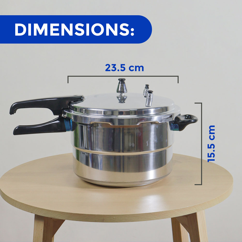 Astron APC22 Pressure Cooker - 5 Liter Capacity | 22cm diameter ...