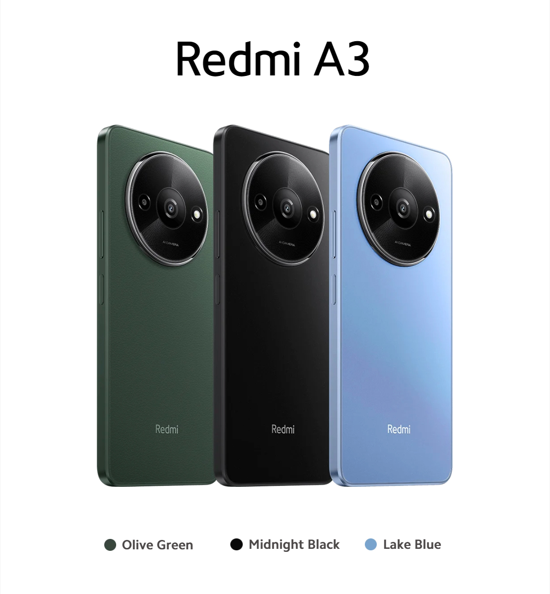 Xiaomi Redmi A3 3+64GB Smartphone Global Version | Shopee Philippines