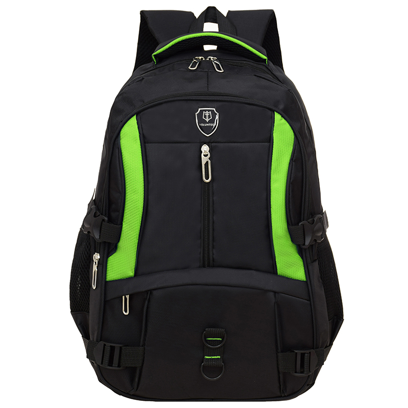 VOLUNTEER School Bag Simple College School Bag Large Capacity Bags ...