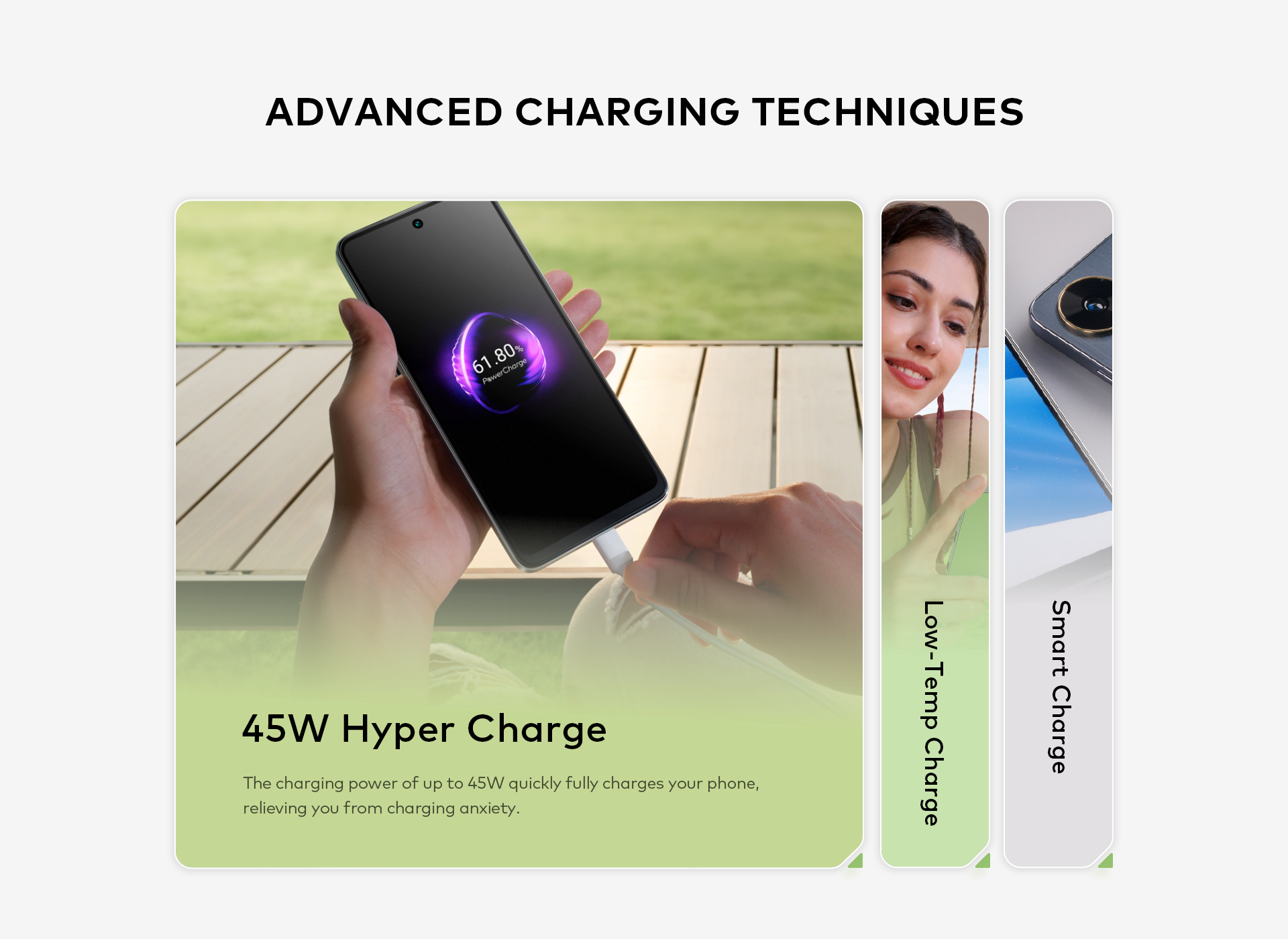 itel P55+ RAM 16GB(8+8GB) + 256GB | 90Hz Refresh Rate | 50MP Dual Camera | 5000 mAh 45W Power ...