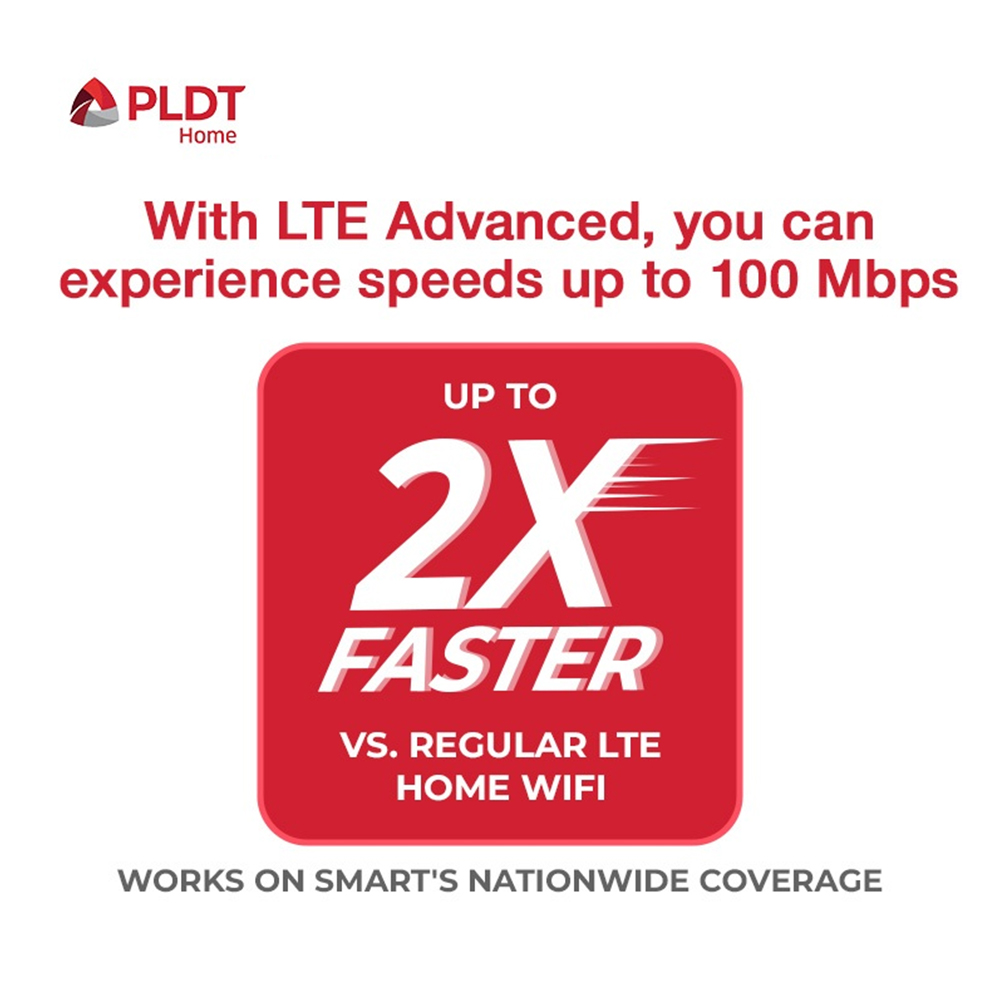 PLDT Home Wifi LTE-Advanced Prepaid (HUAWEI H151-370) | Shopee Philippines