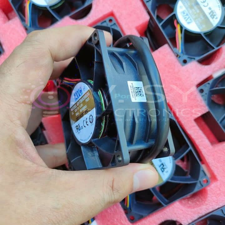 Super High Speed 80mm Blower DC Cooling Fan AVC 12v 4.5a Box Fan High ...