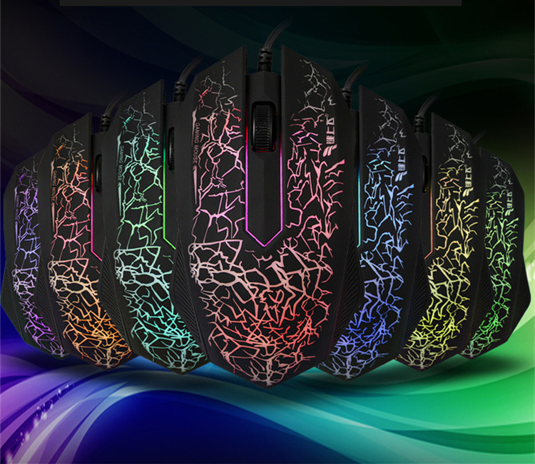 Zeus® M-110 6-button wired gaming mouse with breathing light and ...