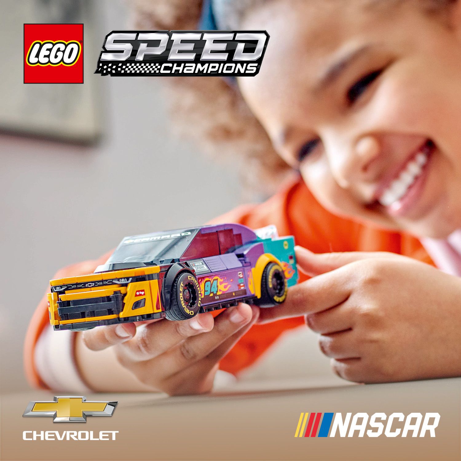 LEGO Speed Champions 76935 NASCAR Next Gen Chevrolet Camaro ZL1 (328 ...