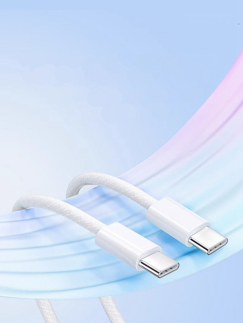 20 watts Fast charging cable USB C Charger Cable, PD Braided Type C ...