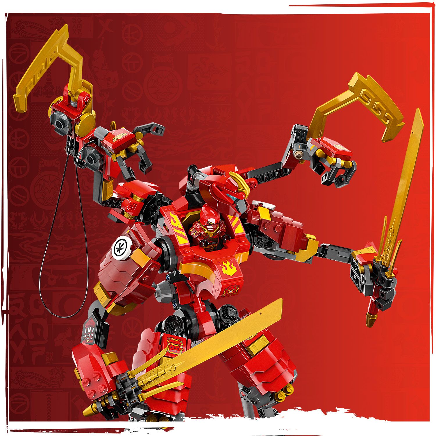 LEGO NINJAGO 71812 Kai's Ninja Climber Mech (623 Pieces) | Shopee ...