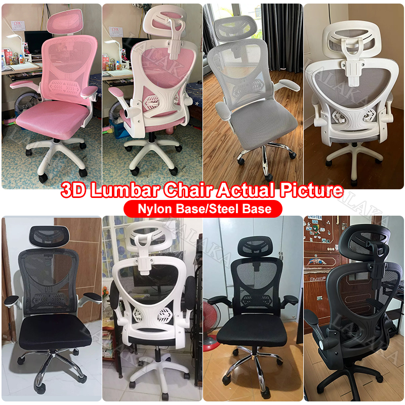 Computer Chair Pink Mesh Office Chair Ergonomics Chair Gaming Chair ...