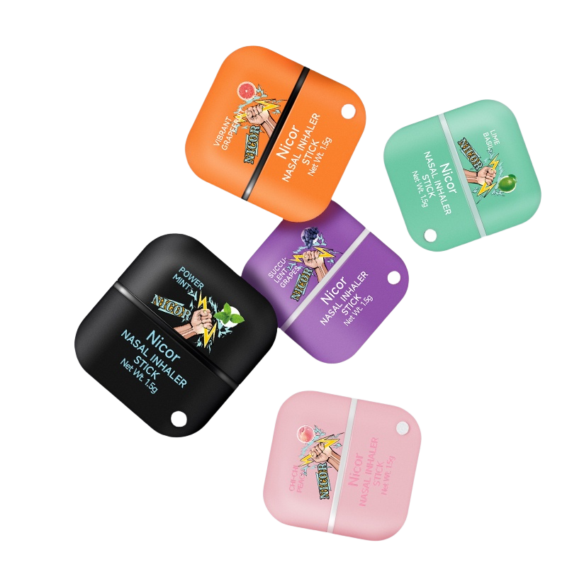 NICOR Cleansing Nasal Herbal Box Essential Double Hole Energy Bar ...