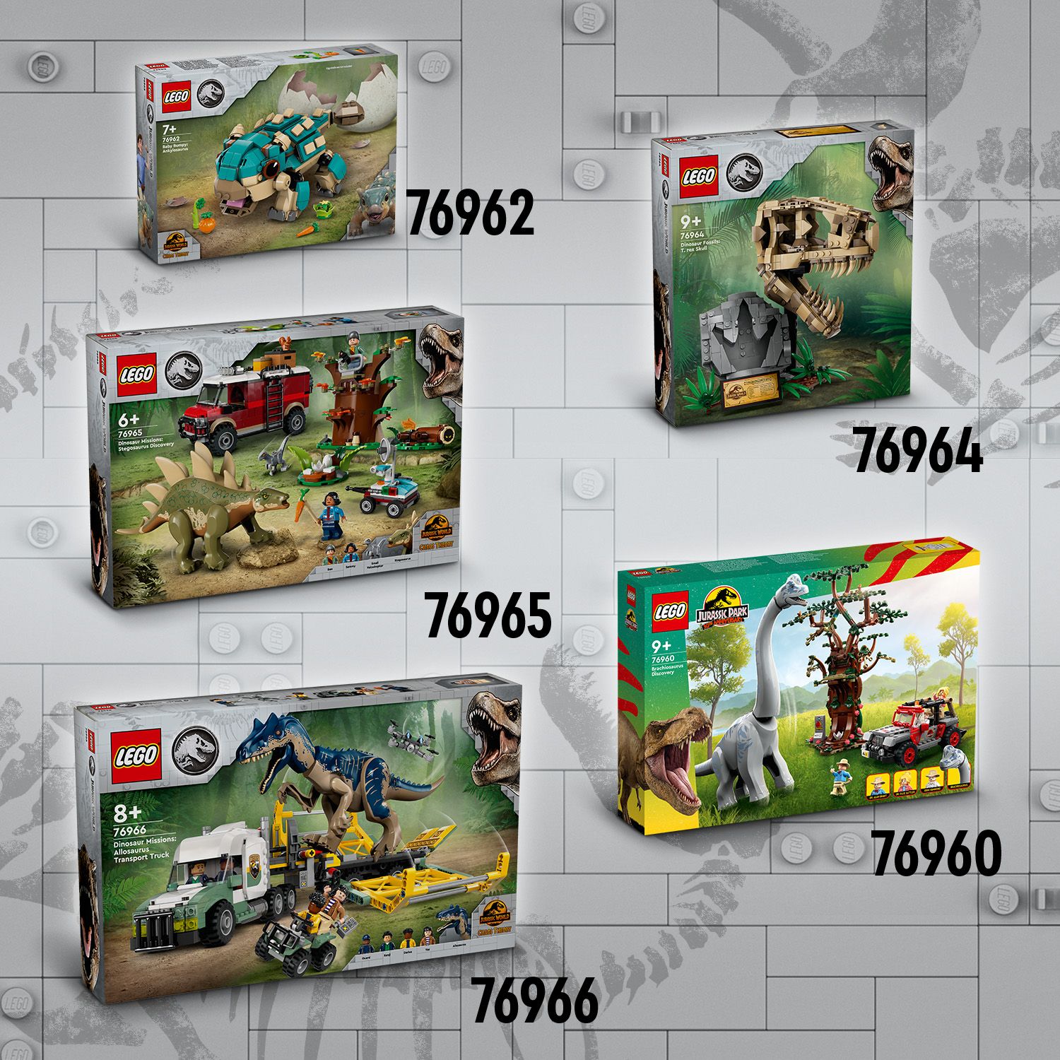 LEGO® Jurassic World 76962 Baby Bumpy: Ankylosaurus, Age 7+, Building ...