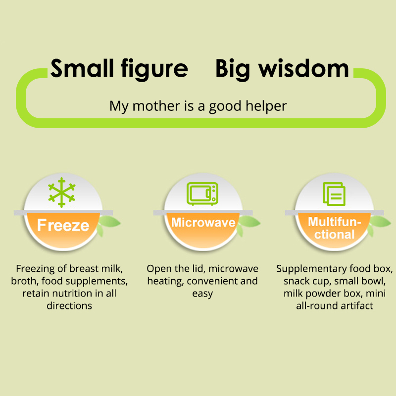 Baby Food Storage Container BPA Free Baby Food Freezer Storage ...