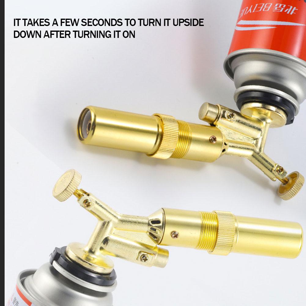 Heat Flame Gun Blue Torch Copper Welding Nozzle Bronze Brazing Blow ...