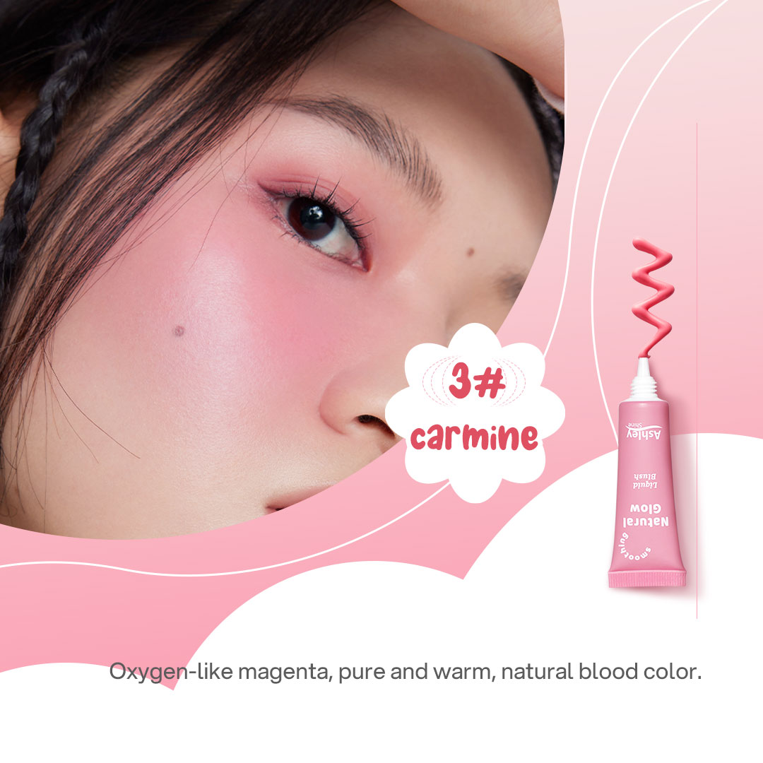 Ashley Shine Watercolor Liquid Blush Long Lasting Matte Cheek Makeup ...