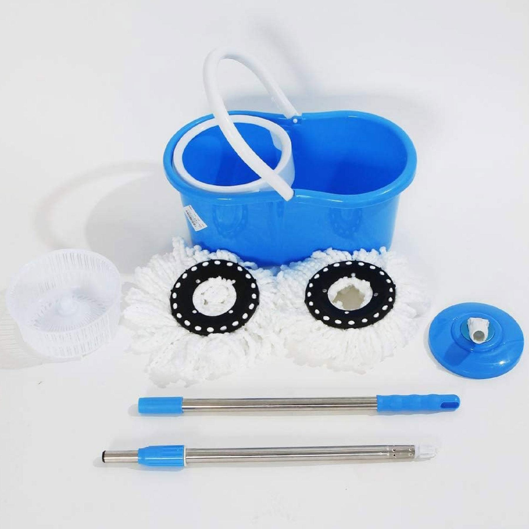 New Mop With Spinner and Bucket Magic Spin Tornado Mop 360 Easy ...