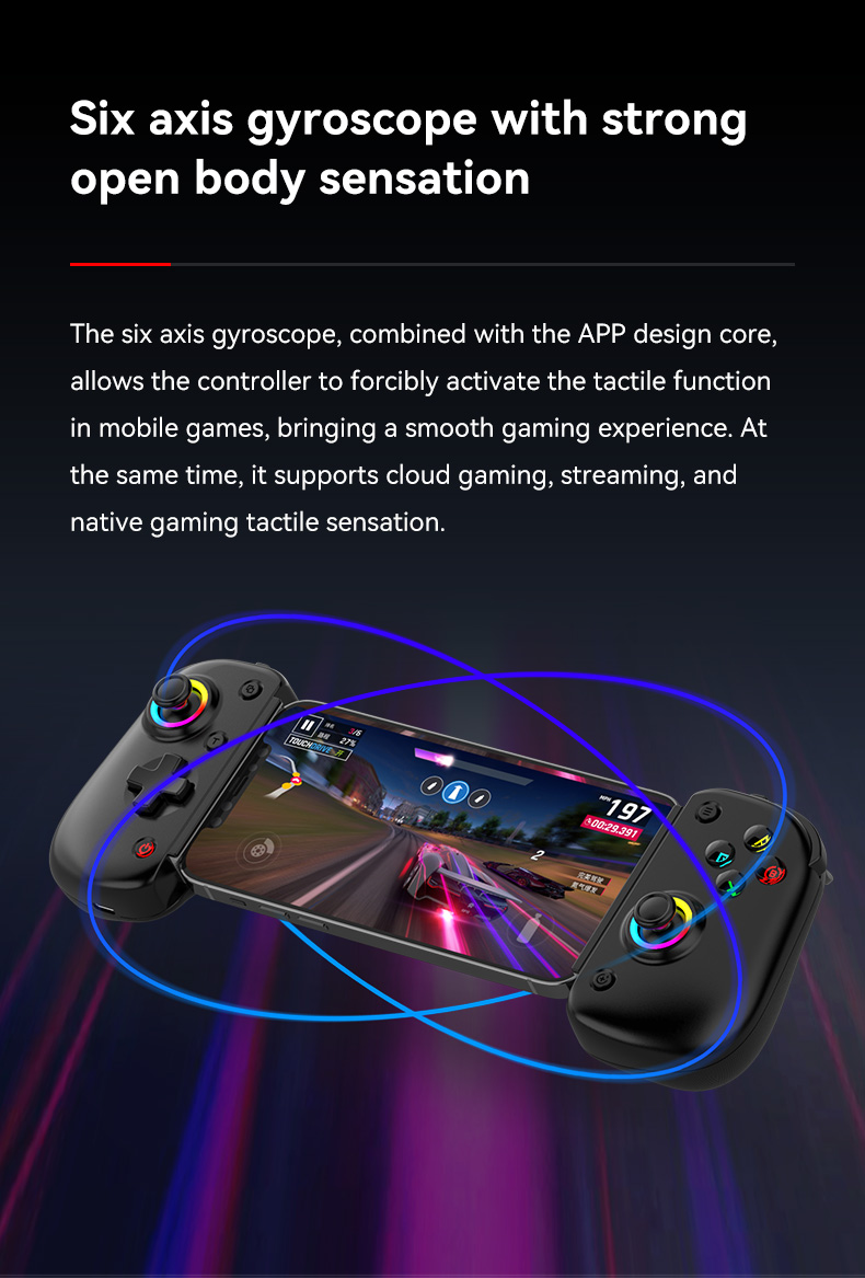 D8 Pro Bluetooth Multi-platform Support Wireless Gaming Controller with ...