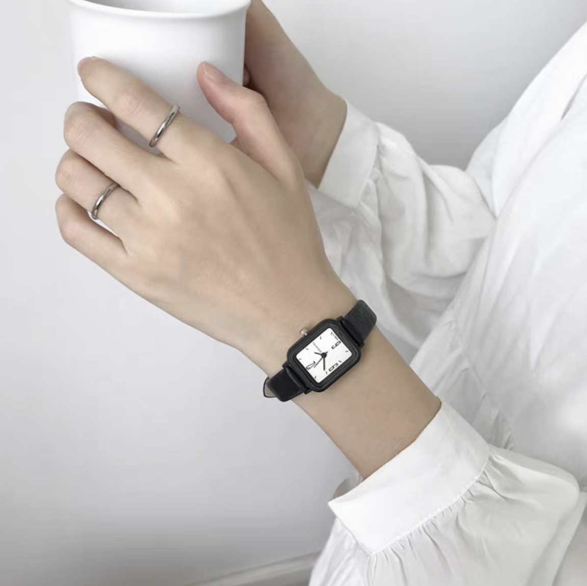 Trendy Fashion Vintage Inspired Square Dial Quartz Watch For Women ...