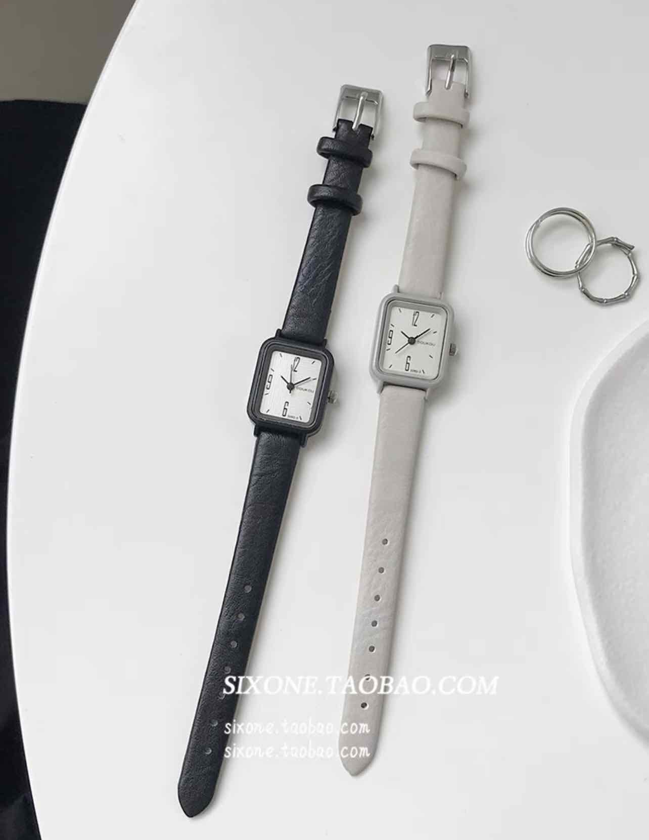 Trendy Fashion Vintage Inspired Square Dial Quartz Watch For Women ...