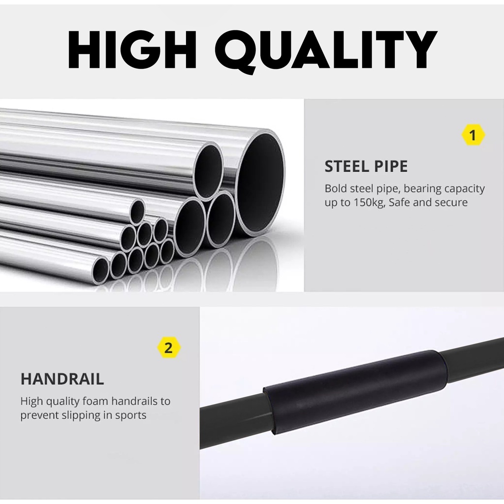 Heavy-duty push-up parallel bars Portable home Gym Weight training ...