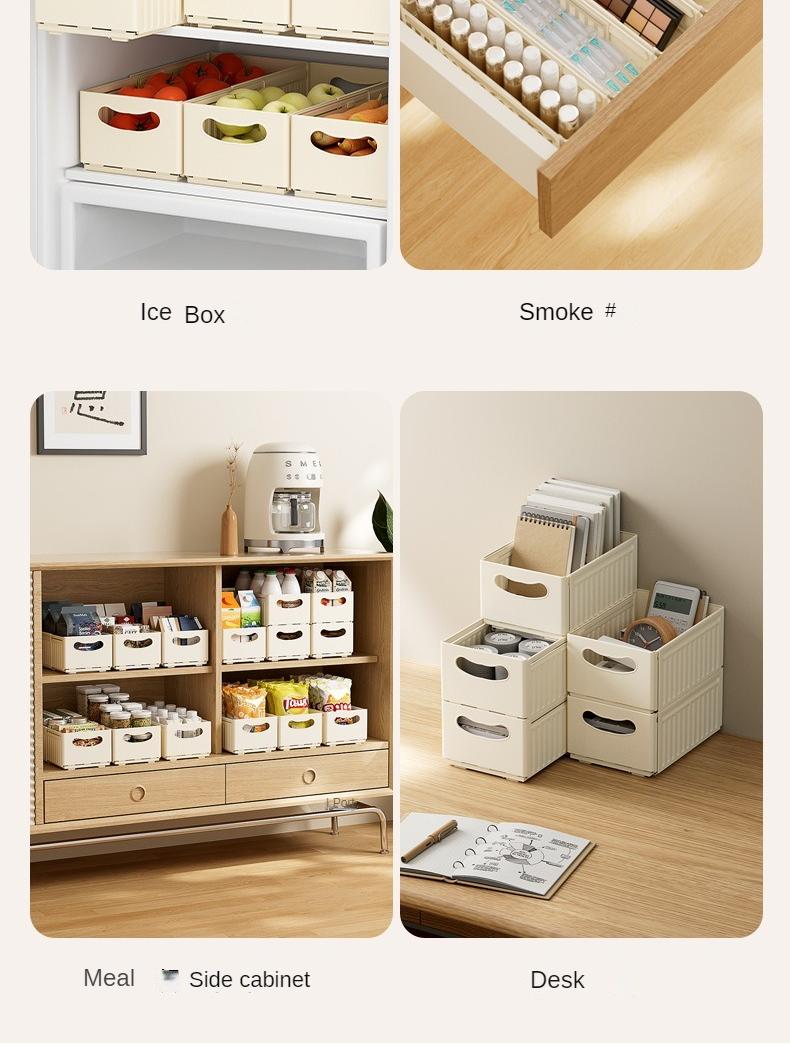 Retractable Extended Storage Box Stackable Drawer Clothing Cabinet ...