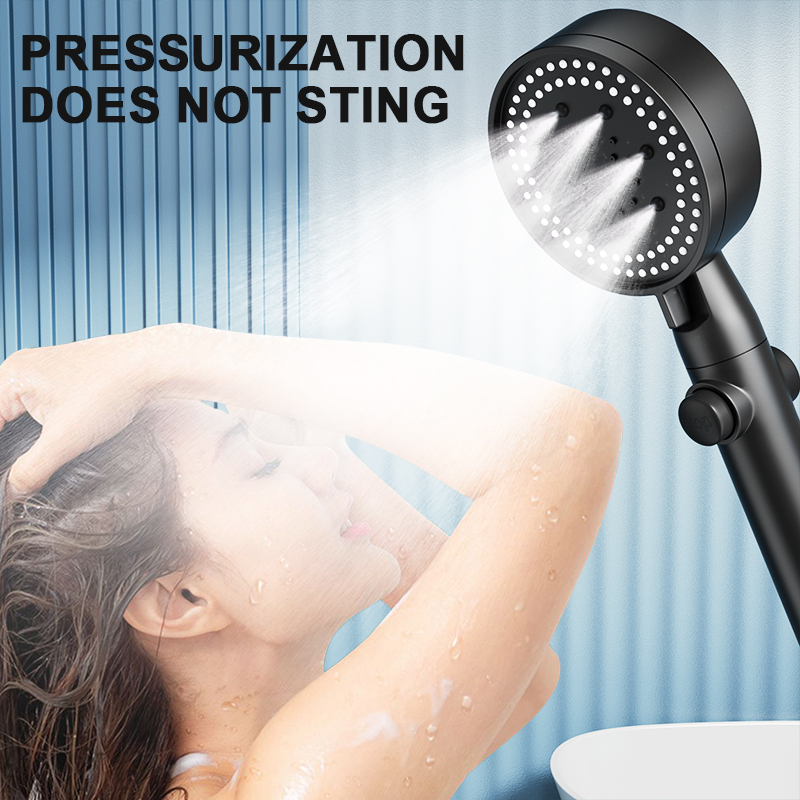 Gold Star High Pressure Shower Head 4 in 1 Shower Set With Faucet 5 ...