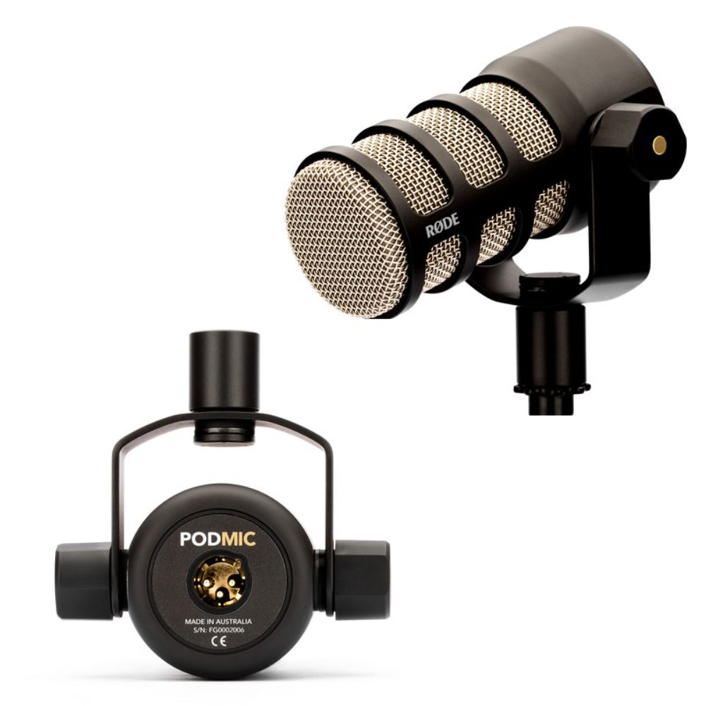 RODE PodMic USB Type-C / XLR 3-Pin Dynamic Cardioid Broadcast ...