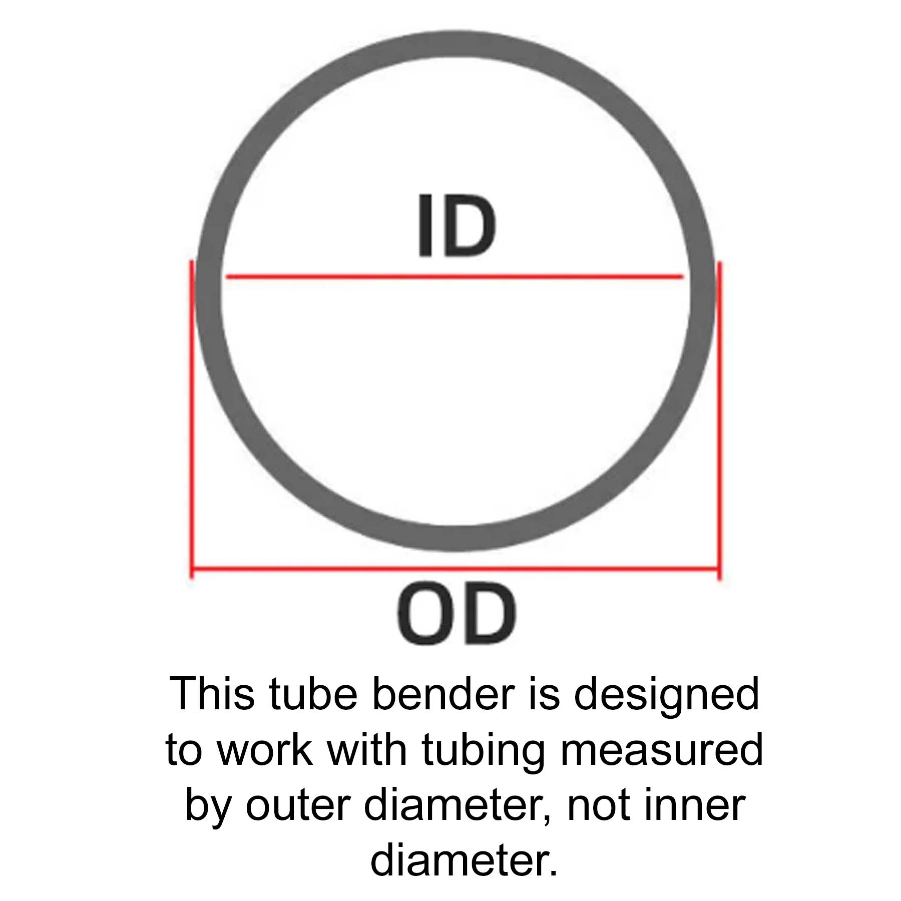 Goat Tube Bender 3/8 inch (9.5mm) Pipe Tubing Bender 180 Degree Tube ...