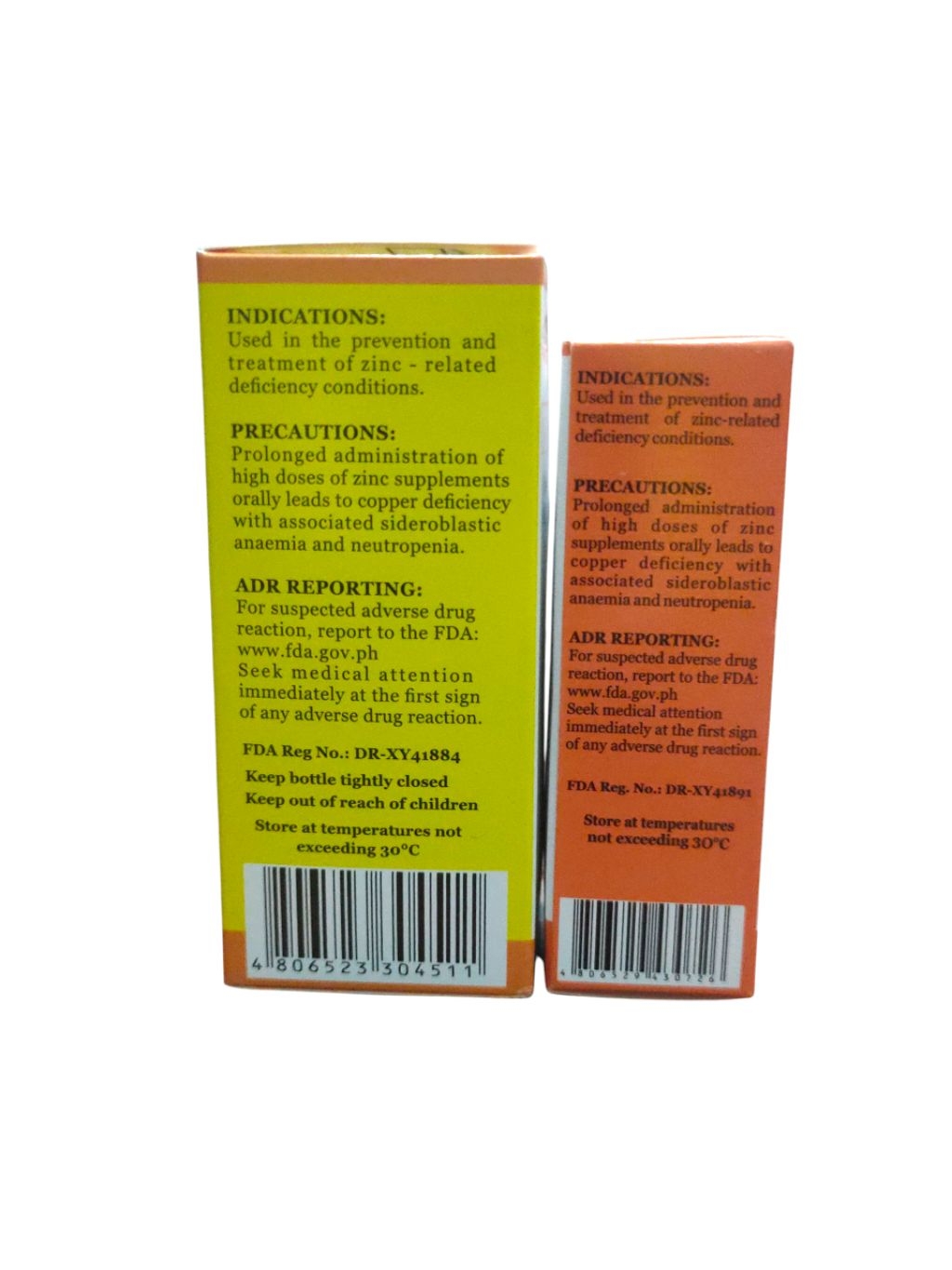 ZINLUM Zinc 20mg/5ml syrup / 10mg/ml drops Orange Flavor | Shopee ...