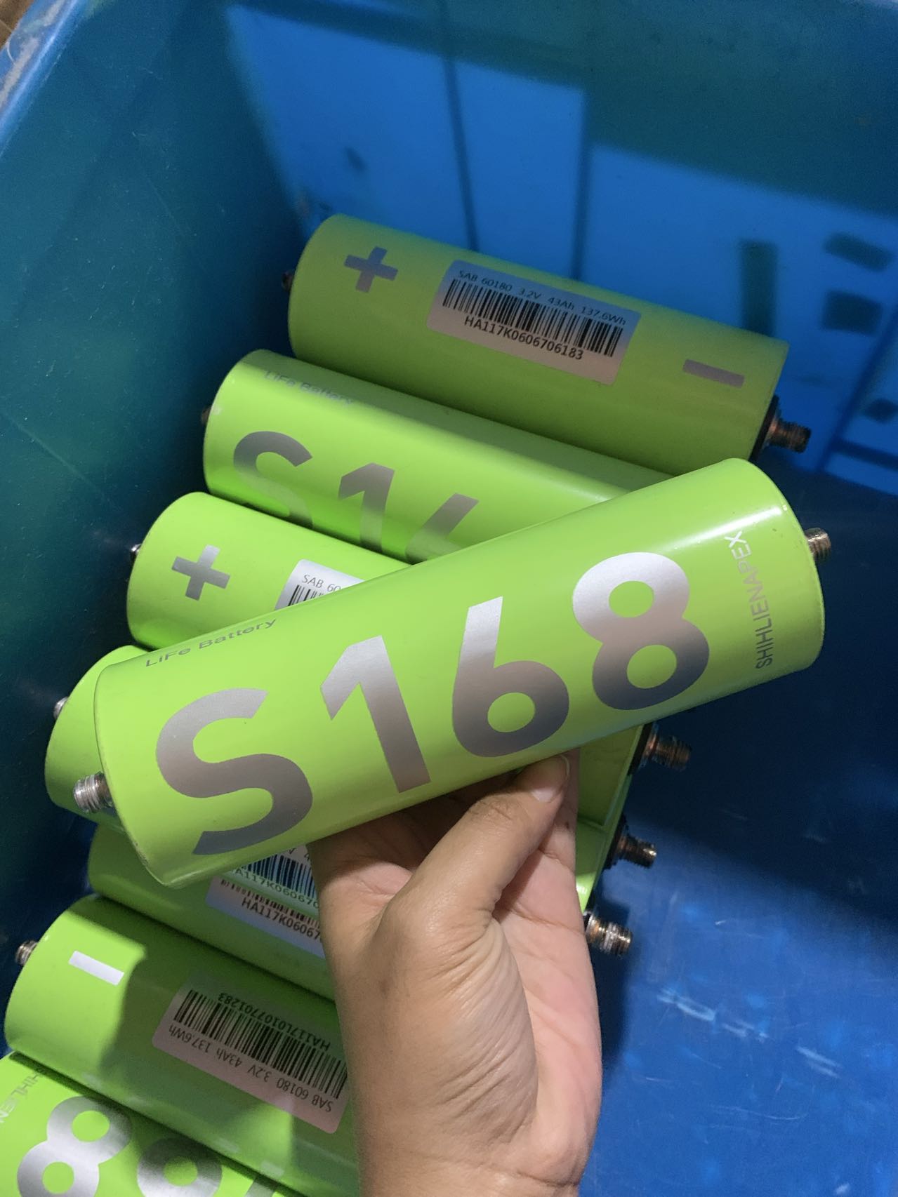 FREE 4S BALANCER & BUSBAR - 43Ah S168 3.2V LiFePO4 Battery Lithium ION ...