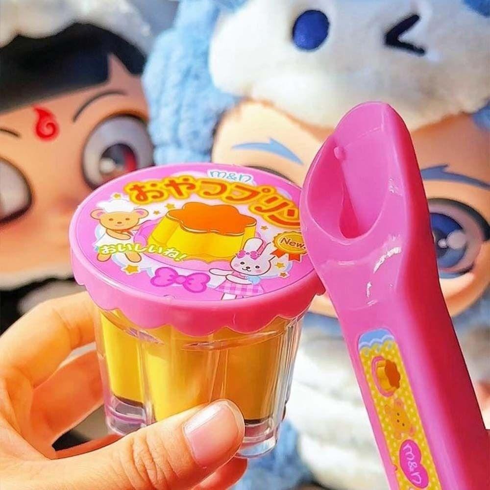 Pudding Jelly Toy Set Children's Food Feeding Toys Strawberry Pudding ...