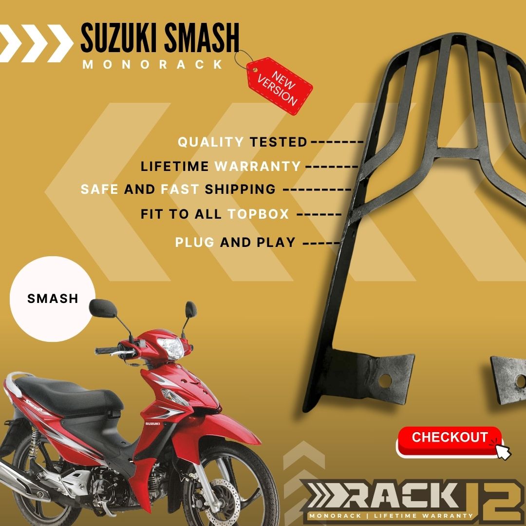 Rack Monorack Bracket Suzuki Smash | Shopee Philippines