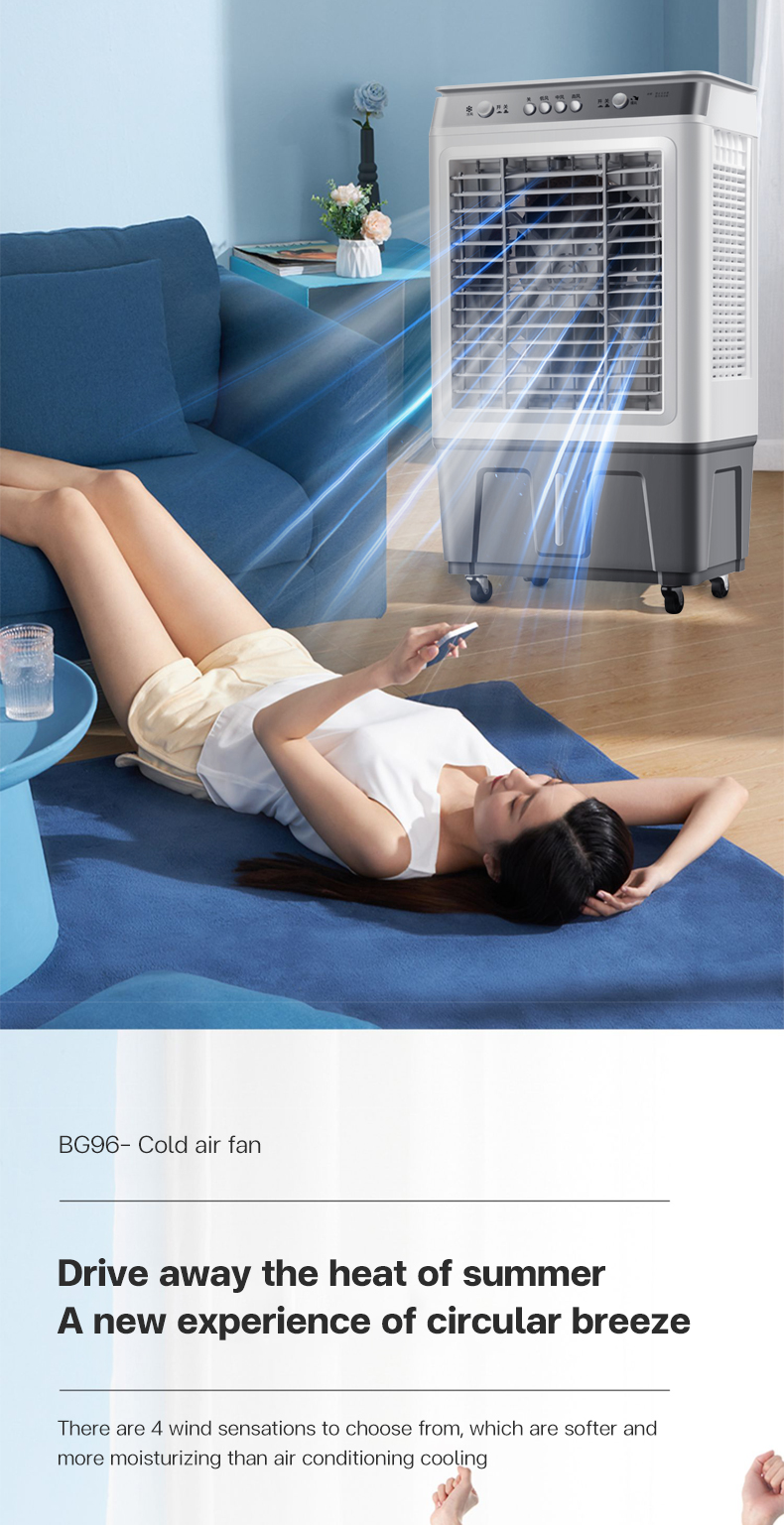 Air Conditioning Fan 40L/45L/60L/75L Steam cooling fan home cooling fan air conditioning fan ...