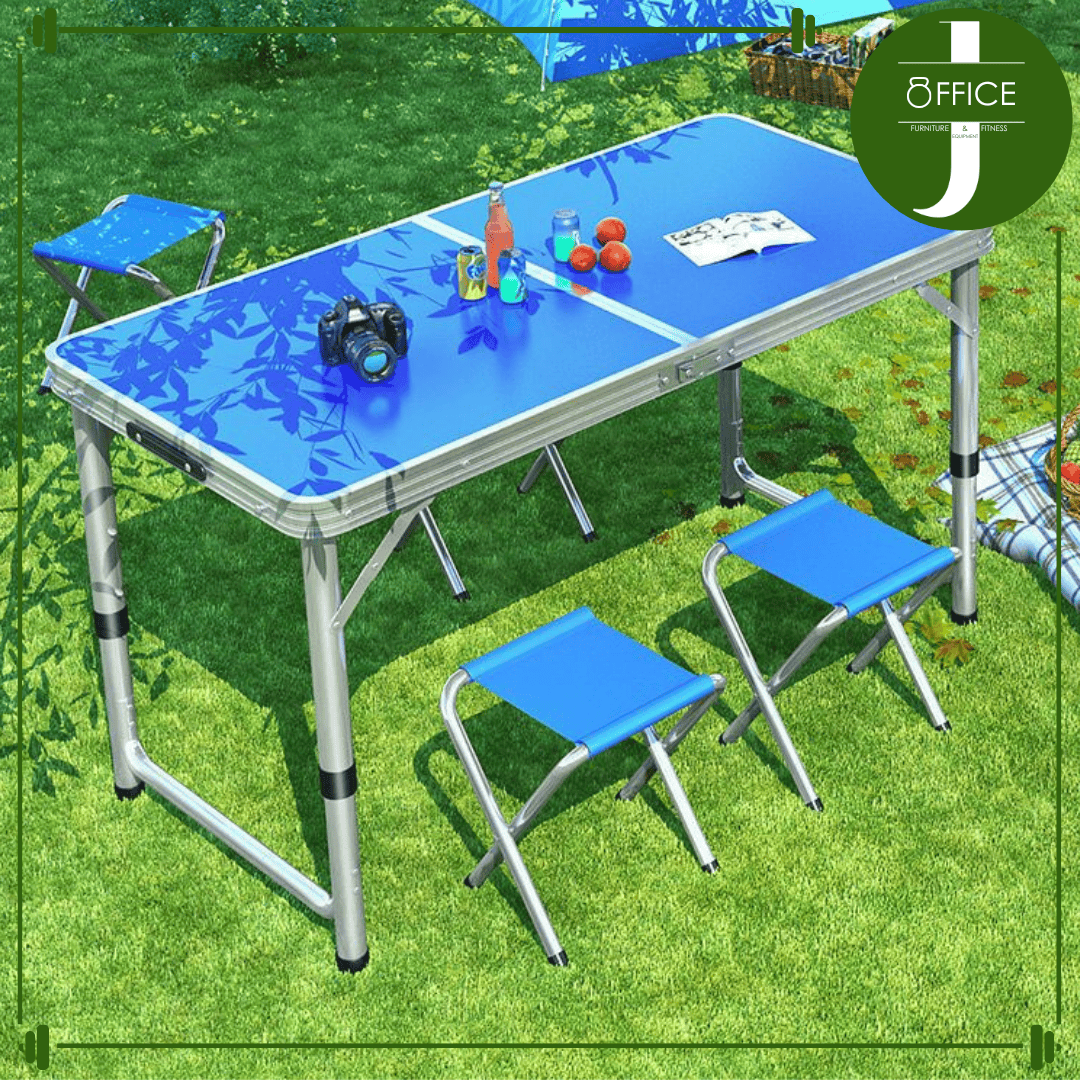 J. Office - Camping Table Aluminum Alloy Outdoor Folding Picnic table ...