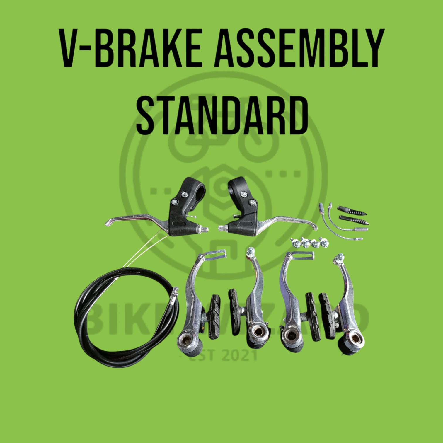 V-BRAKE ASSEMBLY COMPATIBLE FOR BMX/MTB COMPLETE SET ( MADE IN TAIWAN ...