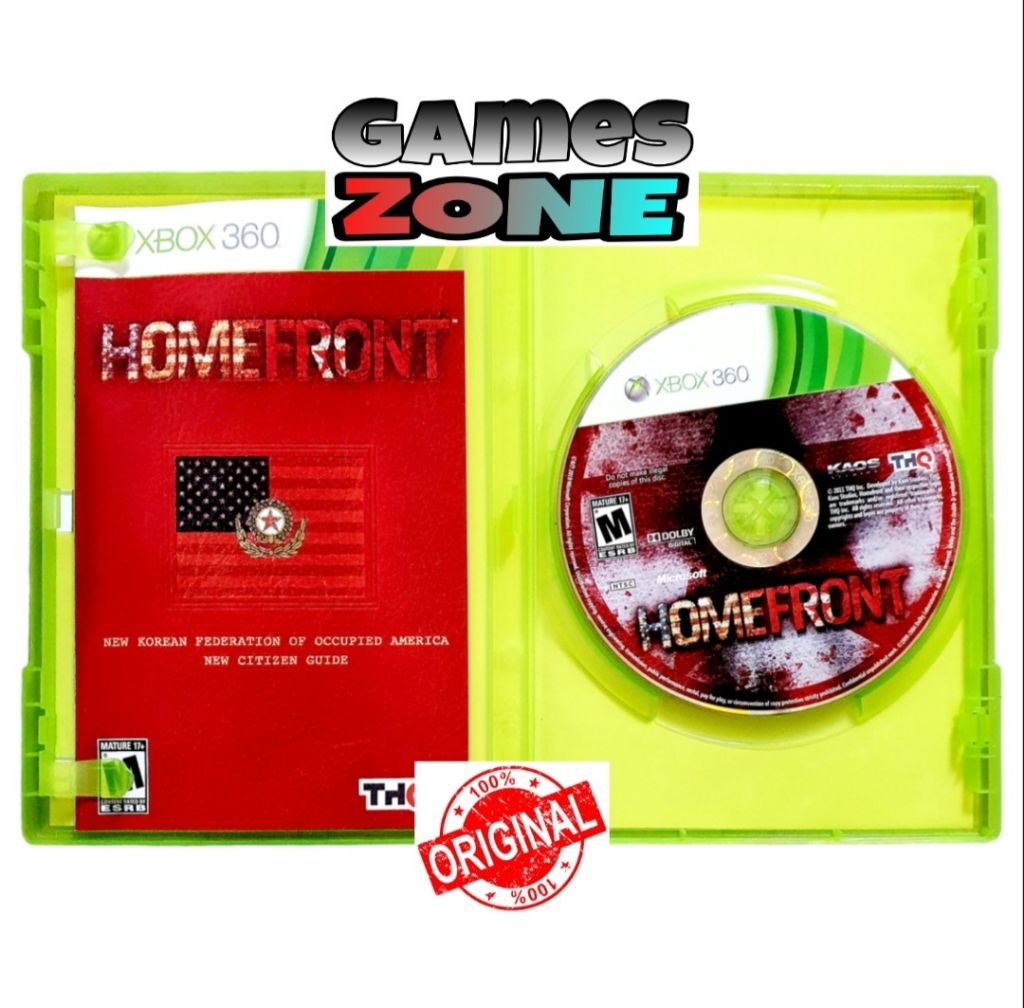 Xbox 360 Game HOMEFRONT (with freebie) | Shopee Philippines