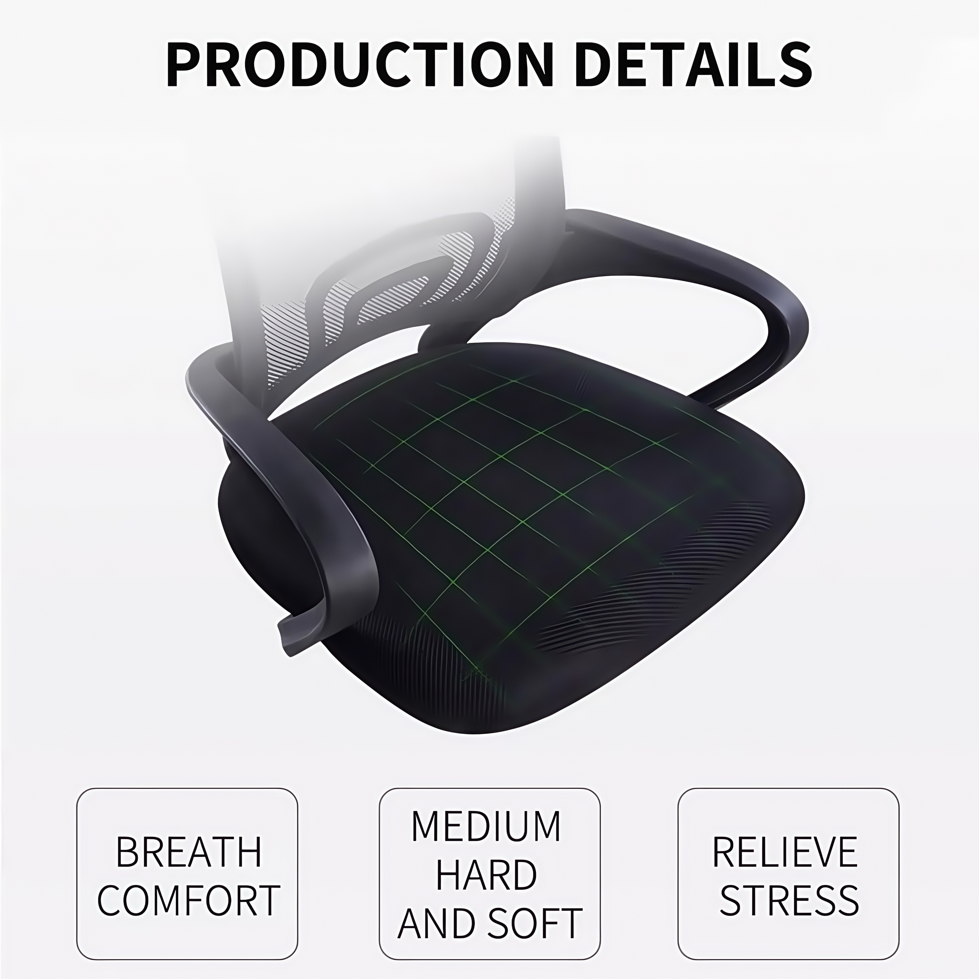 Office Chair minimalist Computer Chair Swivel High Back Study Chair Net ...