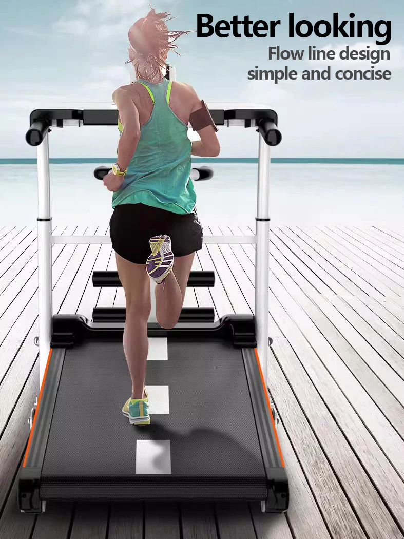 Manual Treadmill Machine Foldable Walking Pad Incline Threadmill ...