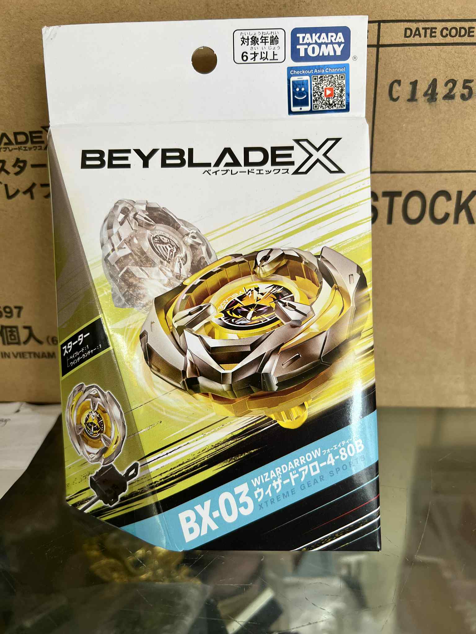 Takara Tomy Beyblade X BX-03 Starter Wizard Arrow 4-80B [ BANKEE ] | Shopee Philippines