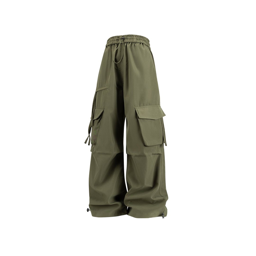 Pants For Women Thick Double Lining Baggy Jogger High Waist Cargo Wide ...