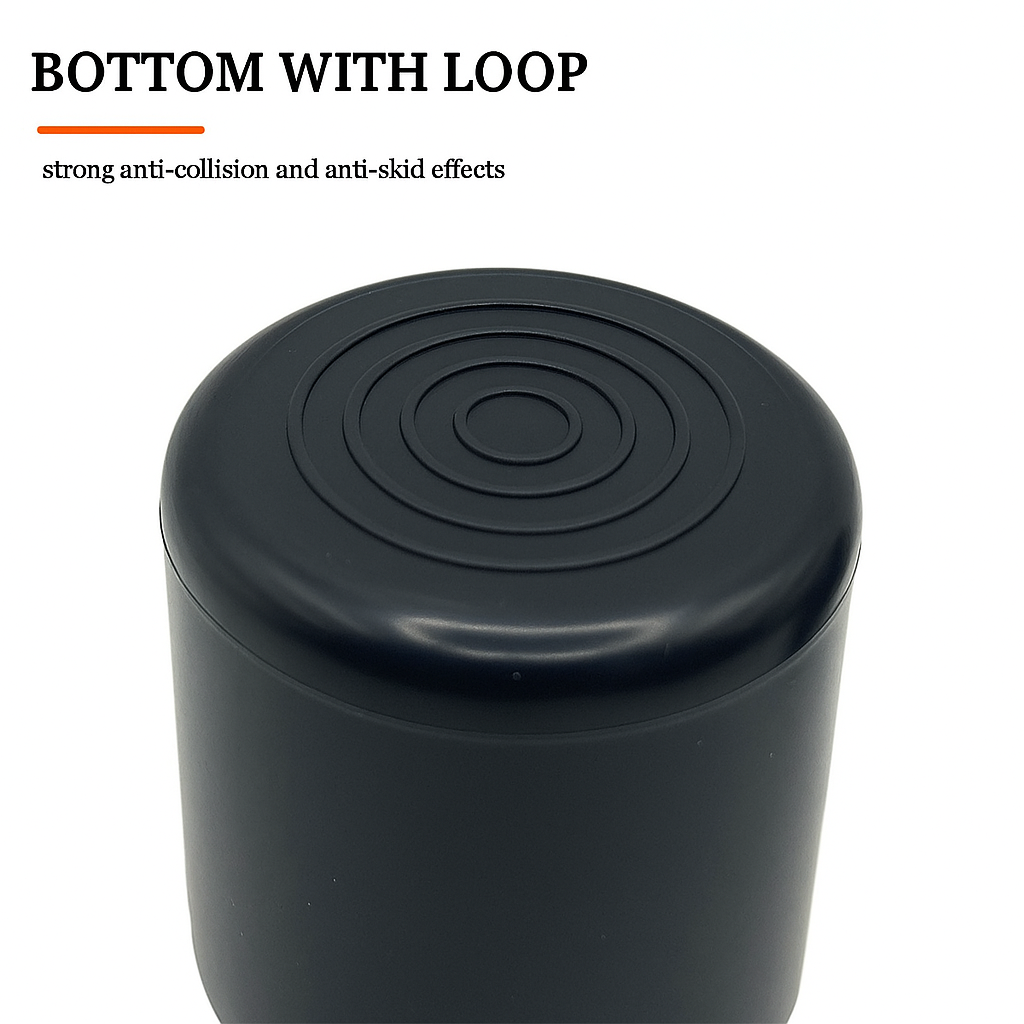 Rubber Footings Tubular Round Floor Protector for Table Chair Non-slip ...