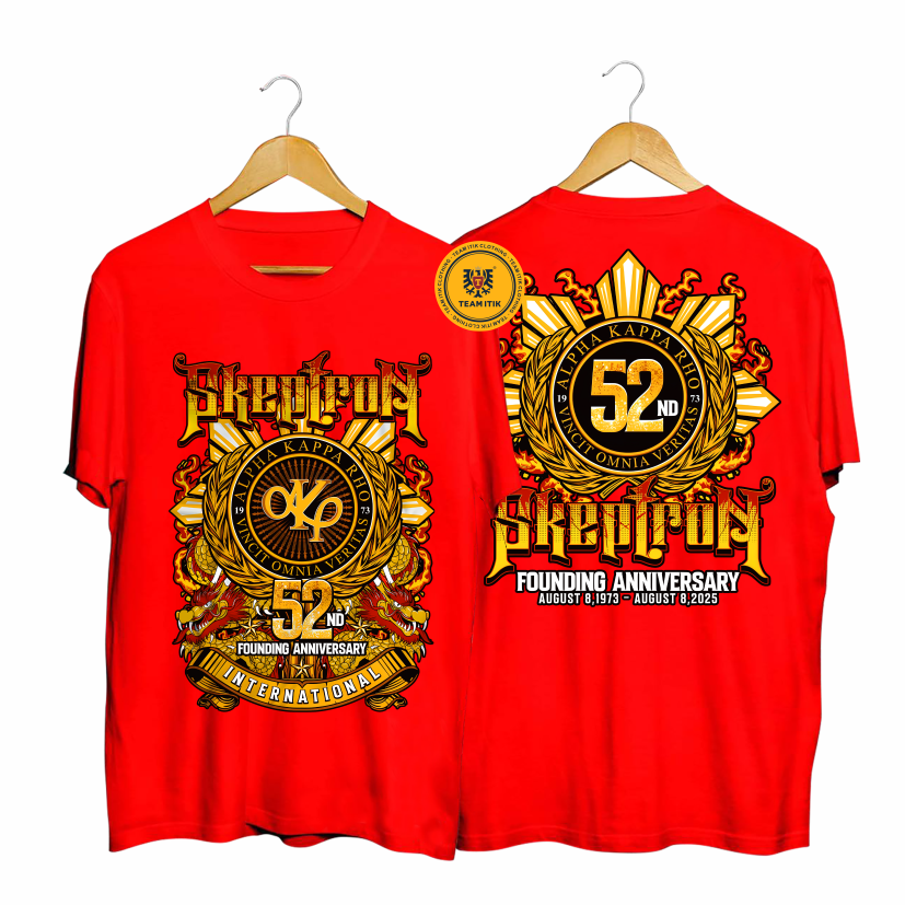 TEAM ITIK CLOTHING Alpha Kappa Rho Skeprton Fraternity AKP T-SHIRT FOR ...