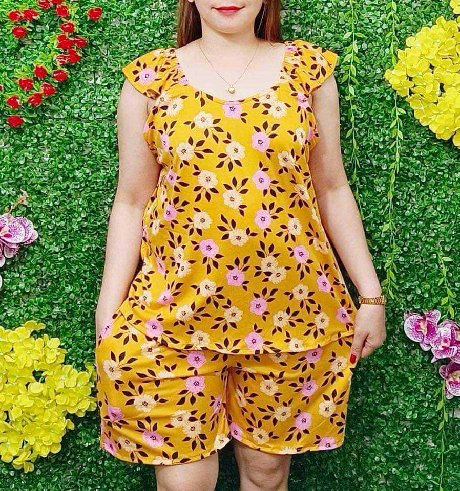 BUY 1 TAKE 1 QUALITY TERNO BUTTERFLY BLOUSE AND SHORTS UP TO XL FOR ...