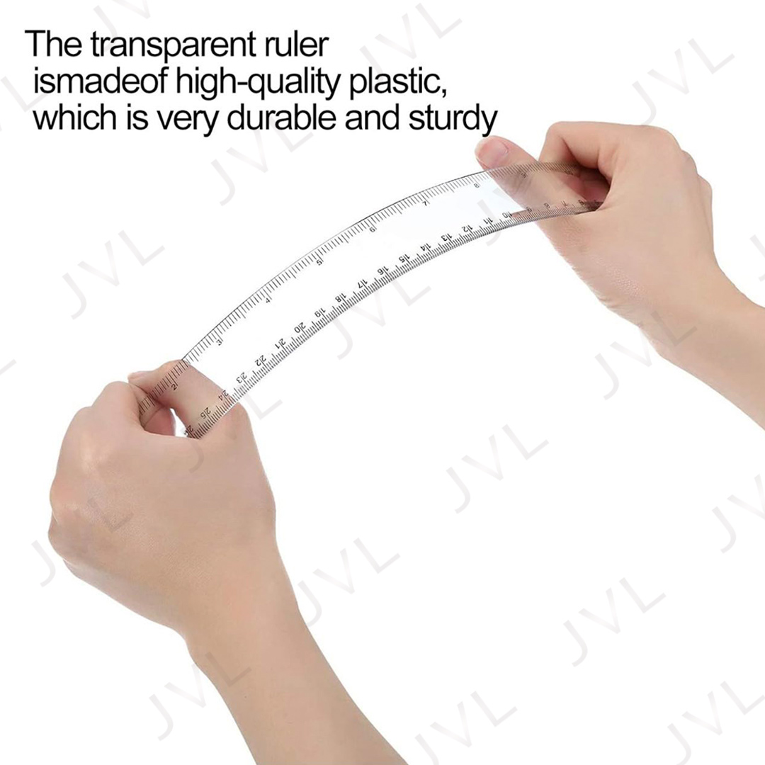 12inch Ruler Transparent ruler, wooden ruler, steel ruler Measuring ...