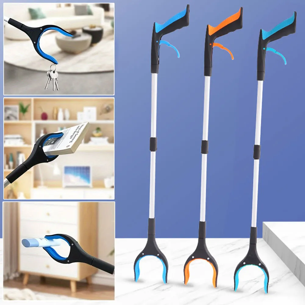 Hand Litter Reachers Foldable Garbage Pick Up Tool Grabber Reacher ...