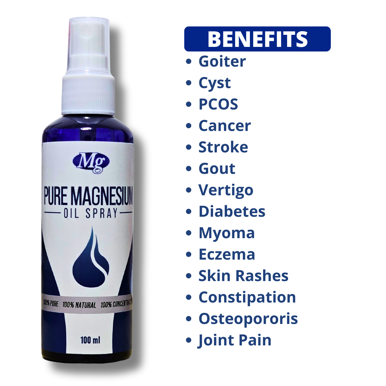 BUY 1 TAKE 1 Mighty Magnesium Spray Original 100ml Magnesium Glycinate ...
